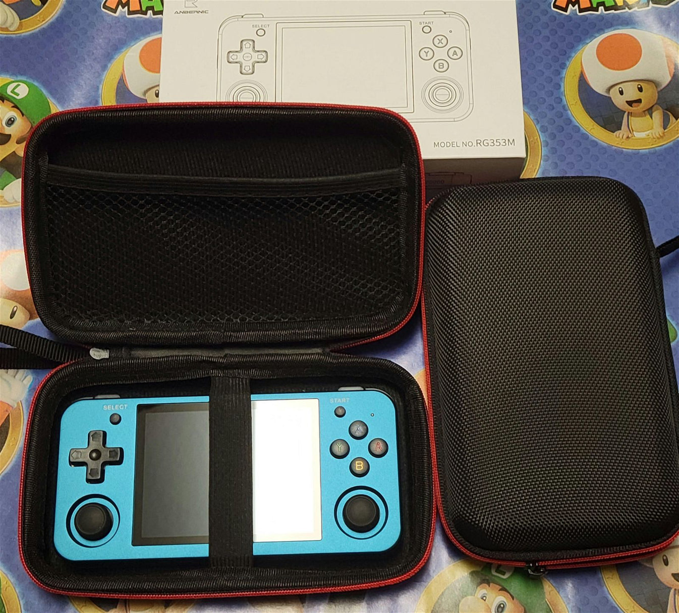 New Anbernic RG353M custom, configured Linux OS & Android, 256GB SD po ...