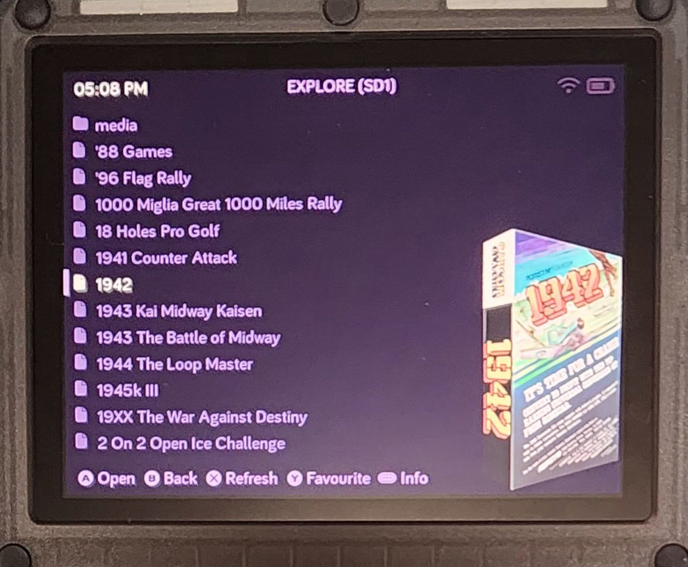 New Anbernic RG35XXSP clamshell GBA SP 128GB custom OS plug&play handh ...